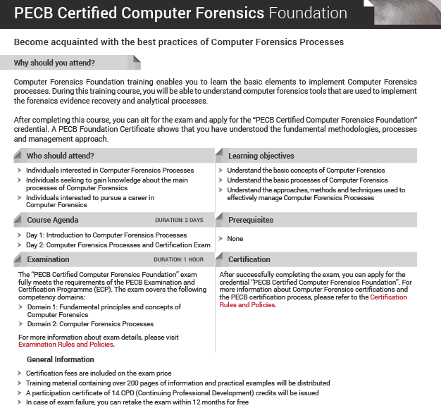 Computer Forensics Foundation